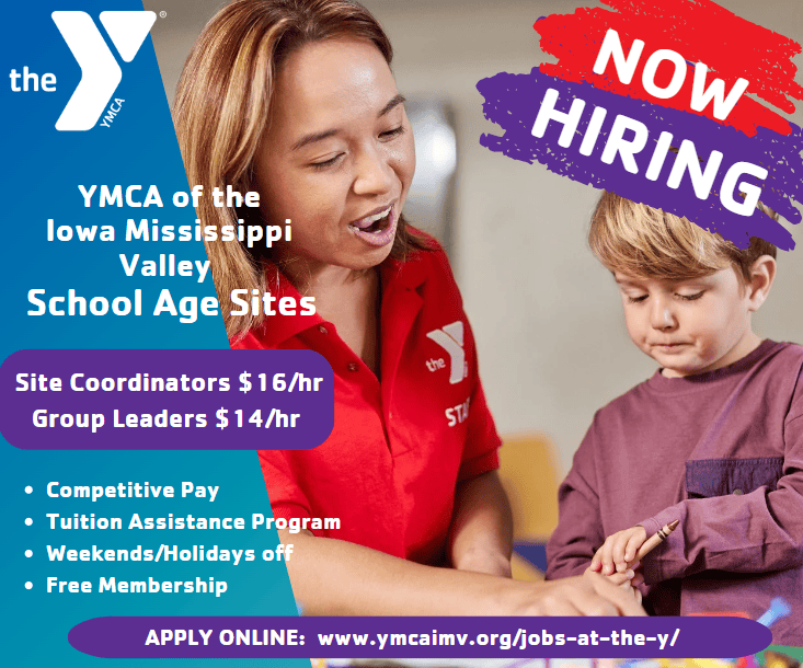 Jobs at the Y - YMCA of the Iowa Mississippi Valley